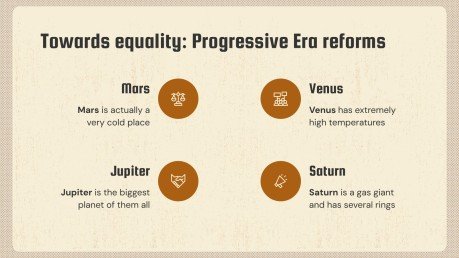 La era progresista y los movimientos reformistas