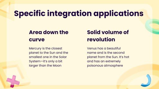 Calculus: Applications of Integration | Google Slides & PPT