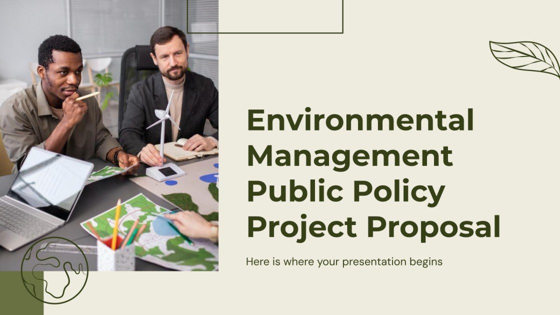 Environmental Management Public Policy Project Proposal
