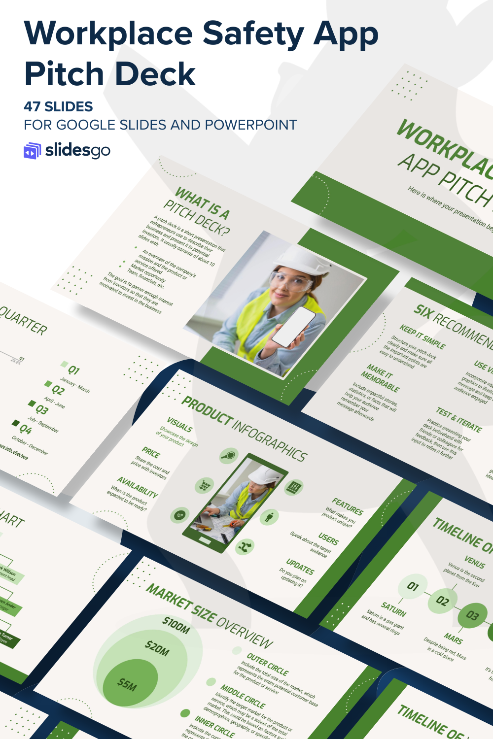 Workplace Safety App Pitch Deck | Google Slides & PPT