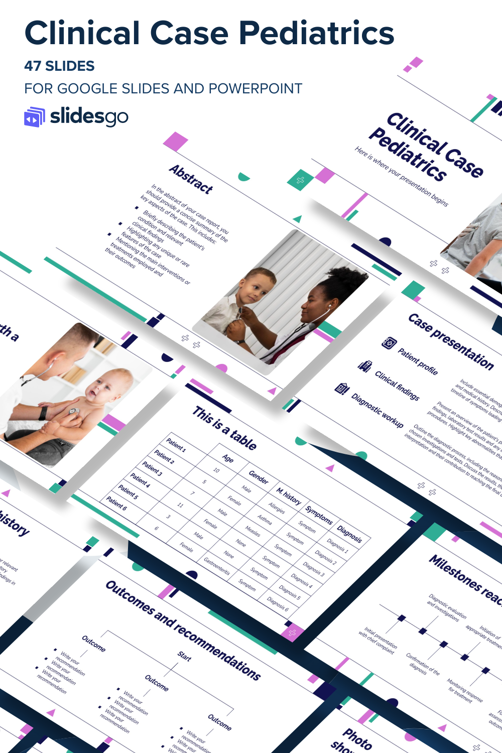 Clinical Case Pediatrics | Google Slides & PowerPoint