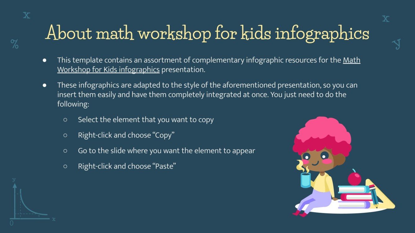 Math Workshop for Kids Infographics | Google Slides & PPT