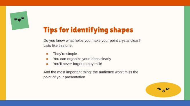 Colors and Shapes - Science - Pre-K | Google Slides & PPT