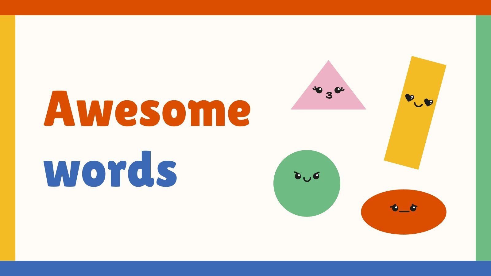 Colors and Shapes - Science - Pre-K | Google Slides & PPT