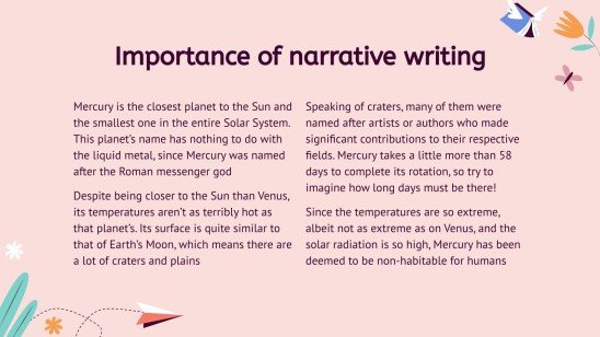 Narrative Writing - Language Arts - 5th Grade