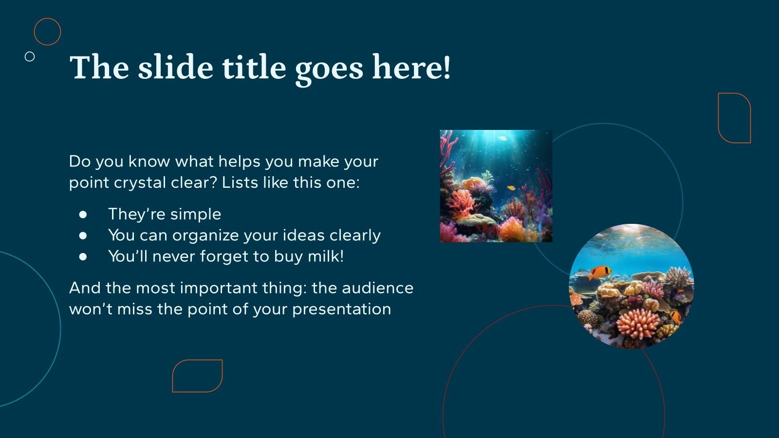 Underwater Life | Google Slides and PowerPoint