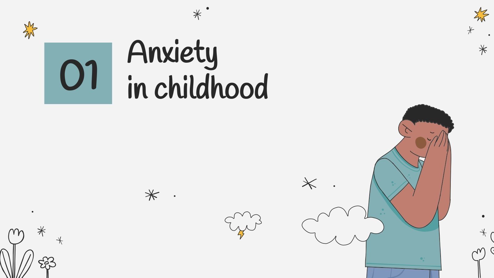 Childhood Anxiety Disorder | Google Slides & PPT