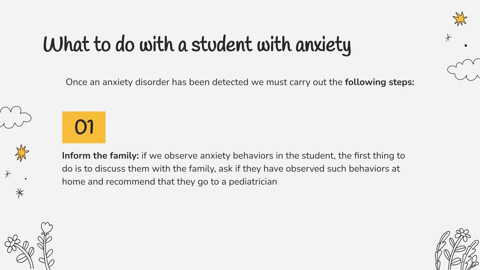 Childhood Anxiety Disorder | Google Slides & PPT
