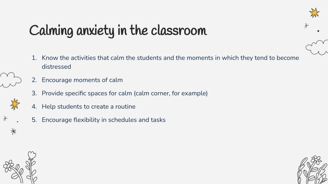 Childhood Anxiety Disorder | Google Slides & PPT