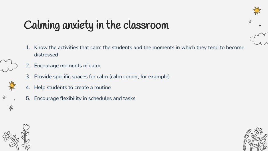 Childhood Anxiety Disorder | Google Slides & PPT