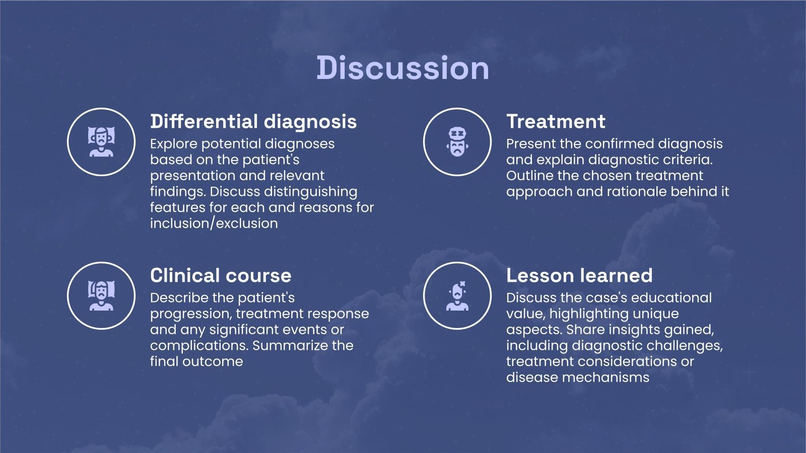 Informe de caso de insomnio | Google Slides y PowerPoint