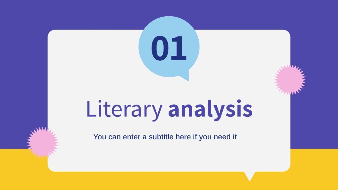 Advanced Literary Analysis and Criticism | Google Slides