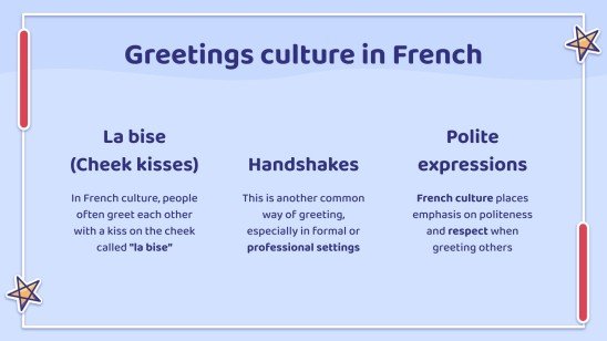 Basic Greetings and Simple Phrases - French - Pre-K