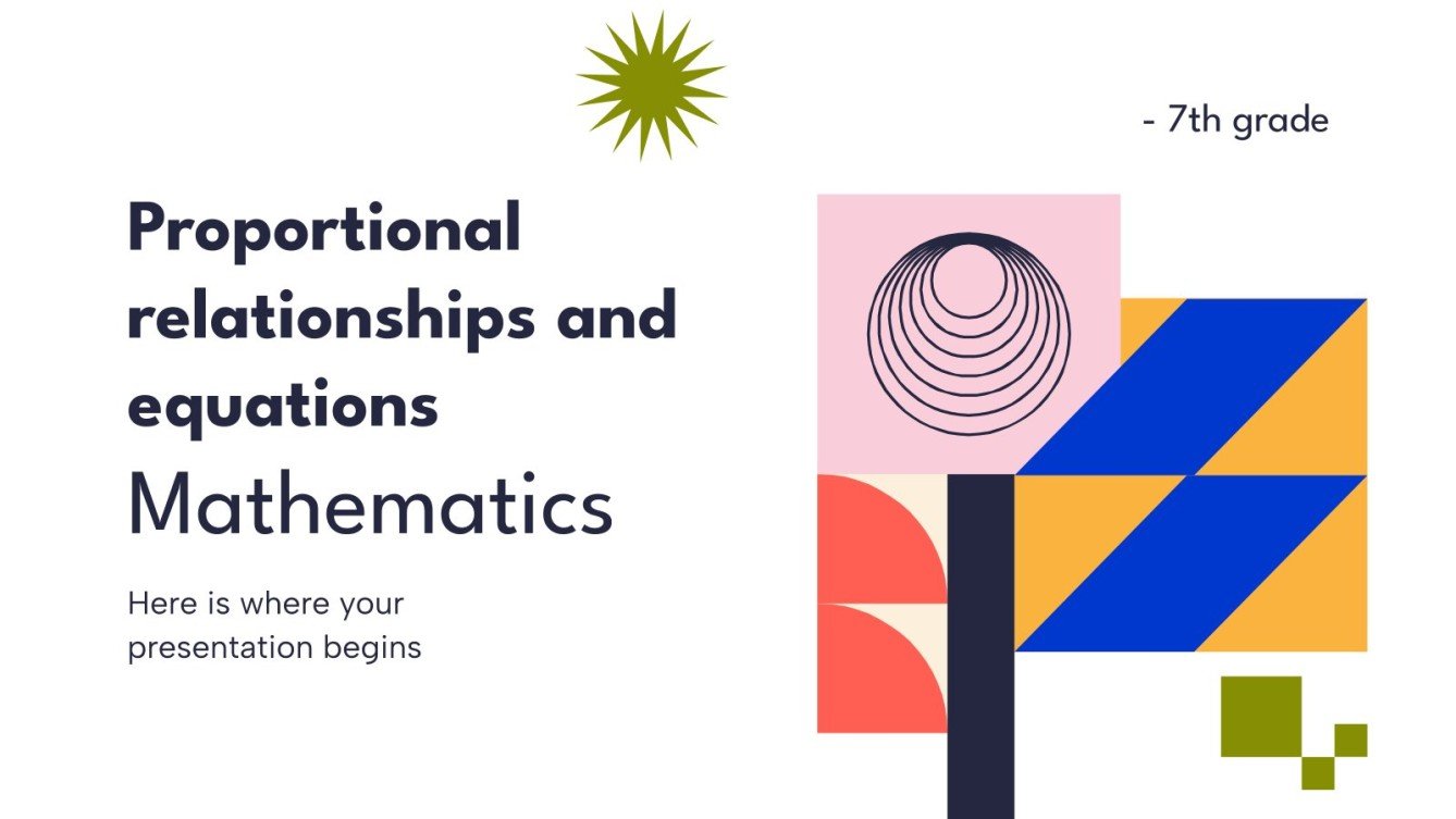 Proportional Relationships and Equations - Maths - 7th Grade