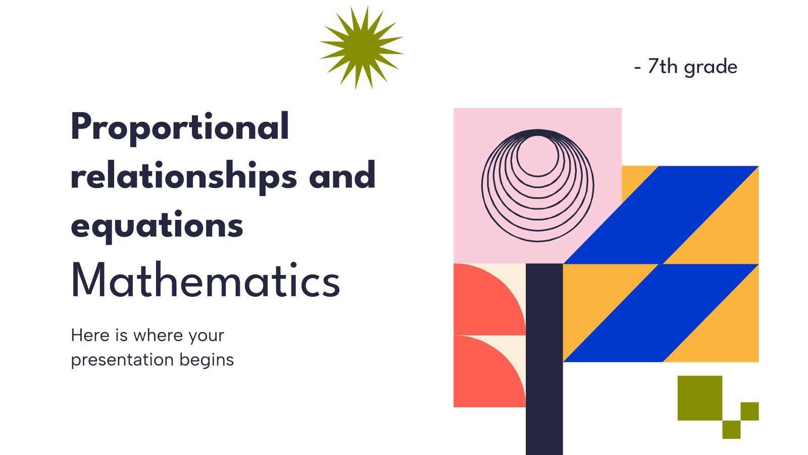 Proportional Relationships and Equations - Maths - 7th Grade
