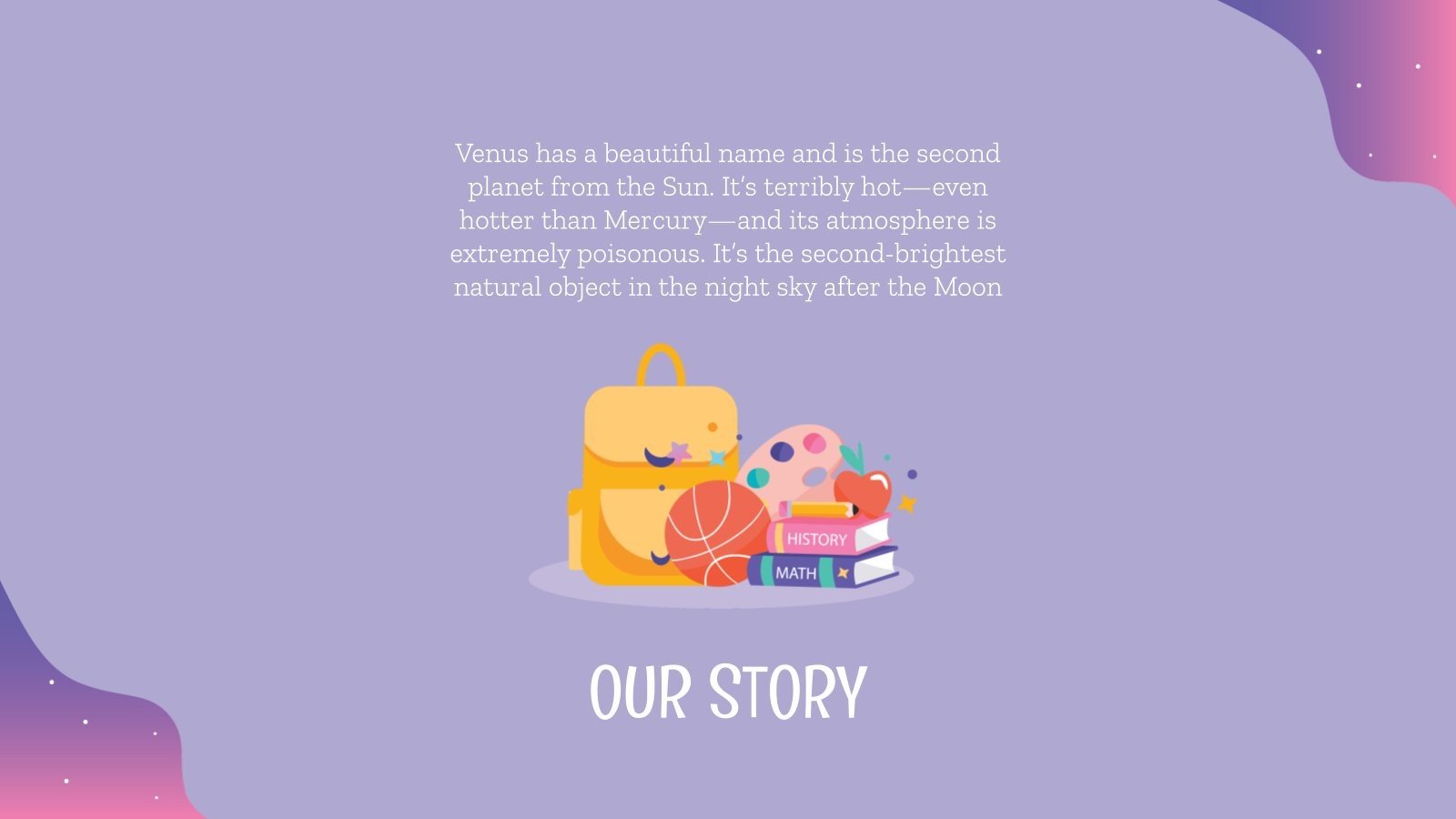 Back to School Social Media Google Slides and PowerPoint Template