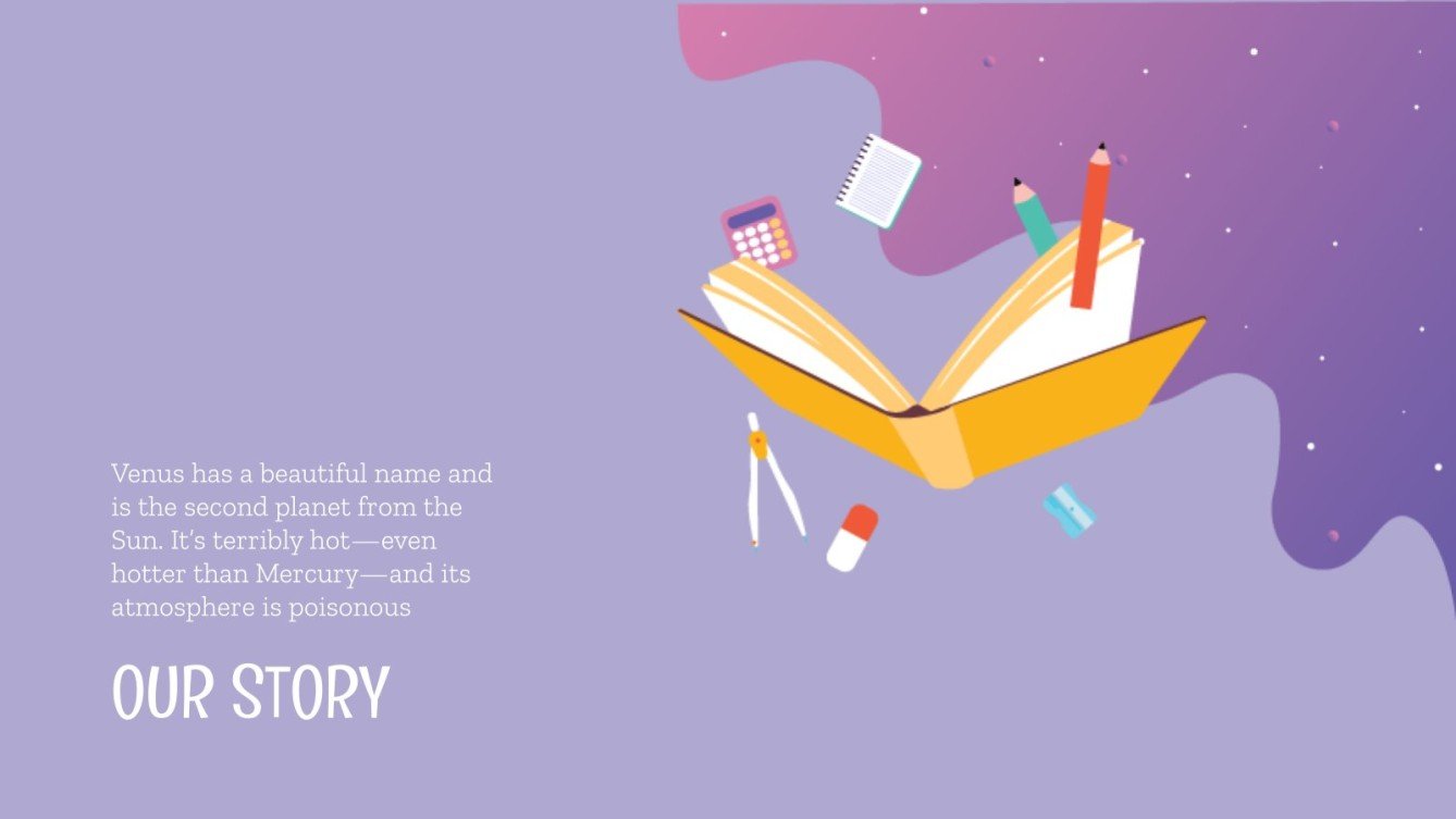 Back to School Social Media Google Slides and PowerPoint Template