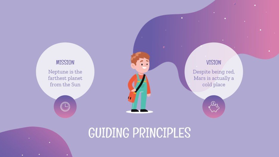 Back to School Social Media Google Slides and PowerPoint Template