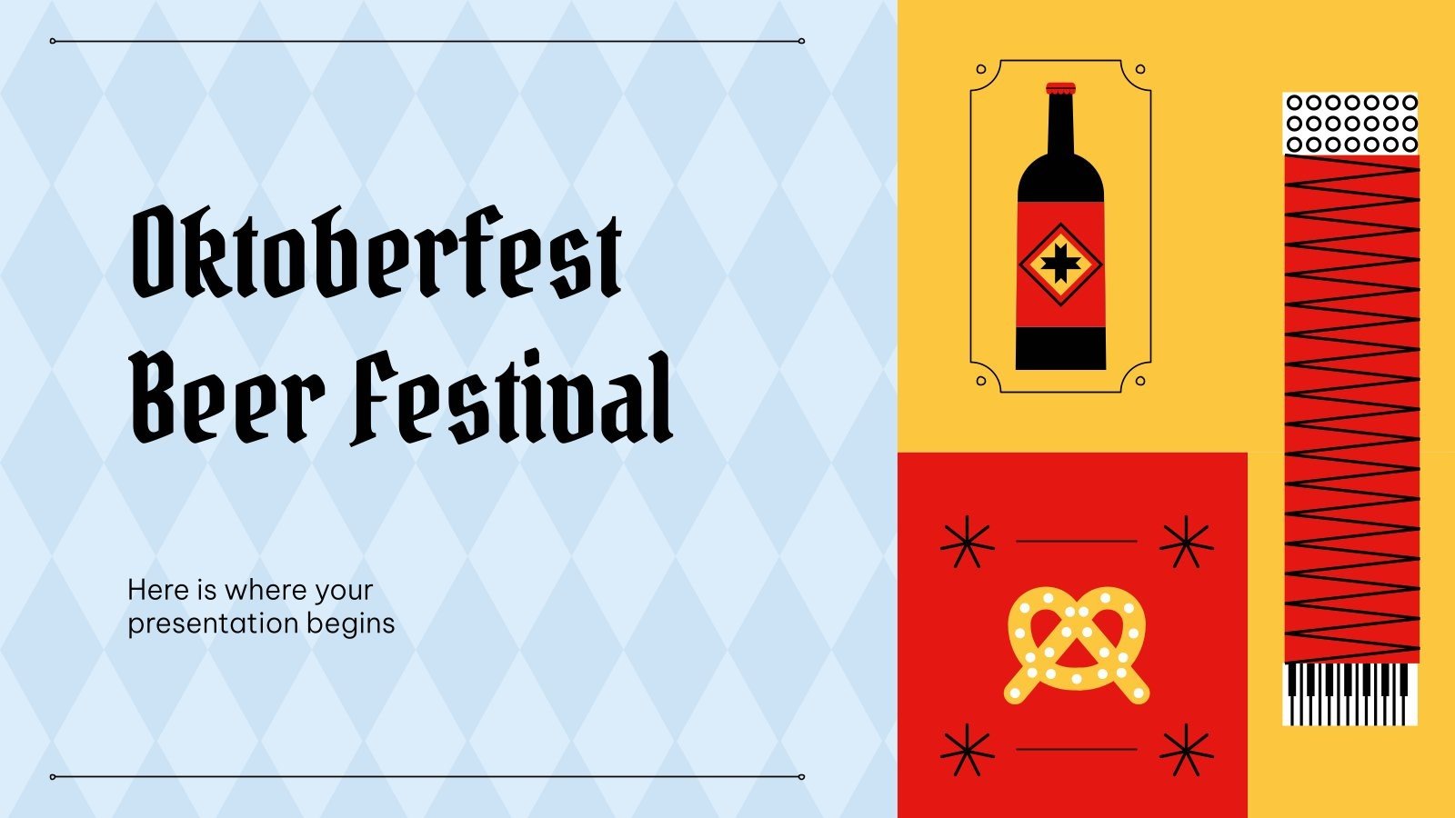 Free templates about Oktoberfest for Google Slides & PowerPoint