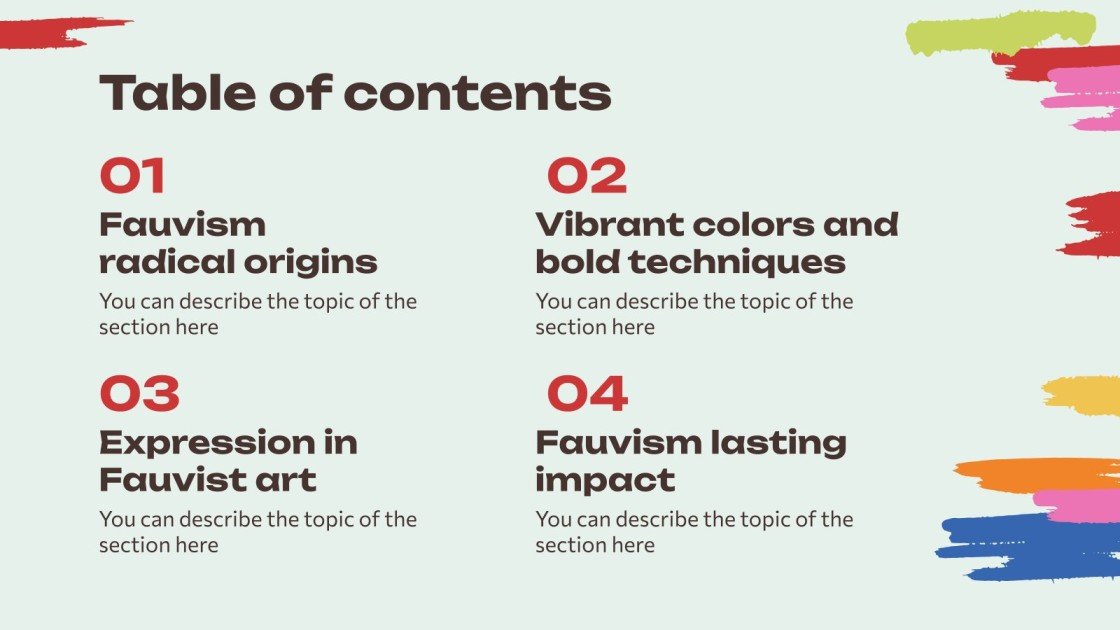 Fauvism Artist Movement | Google Slides & PowerPoint