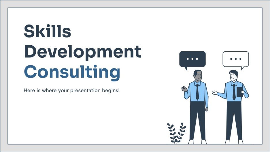 Skills Development Consulting | Google Slides and PowerPoint