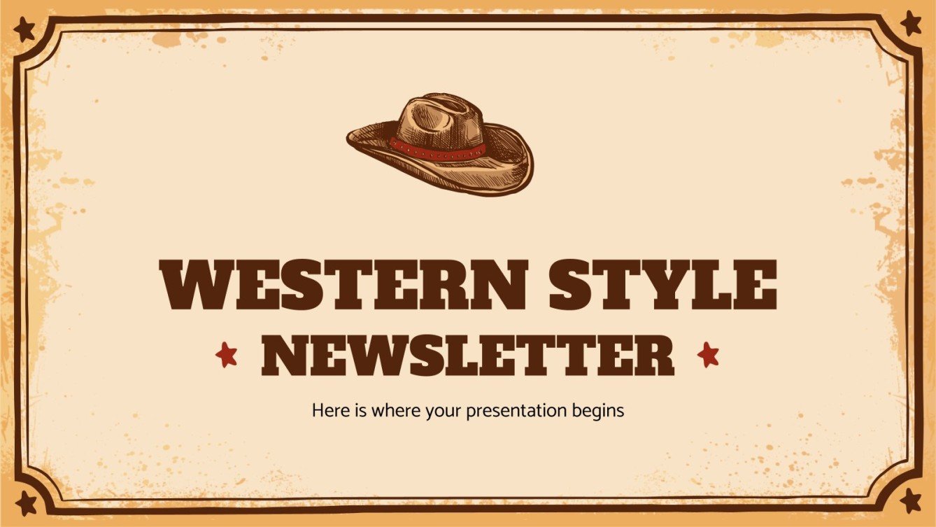 Free Western templates for Google Slides and PowerPoint