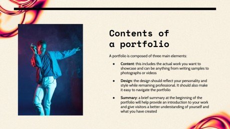 Portafolio de danza contemporánea | Google Slides y PPT