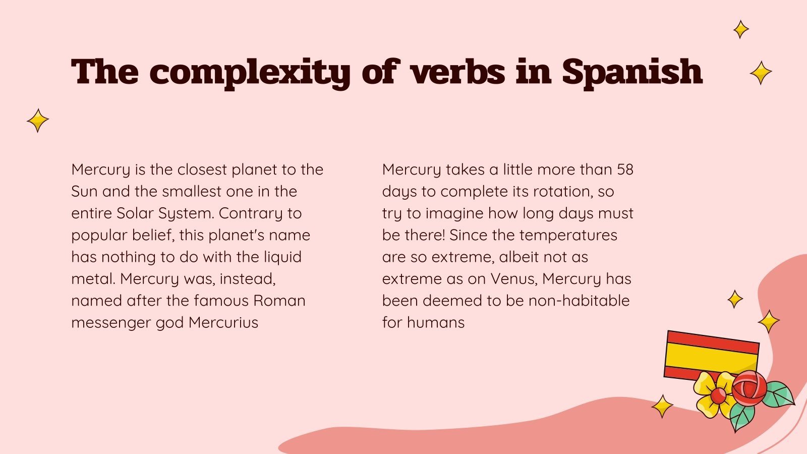 Verb Conjugation and Tenses - Spanish | Google Slides & PPT