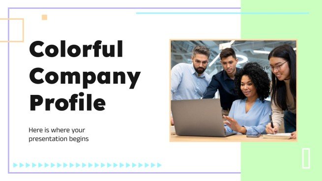 Colorful Company Profile | Google Slides and PowerPoint