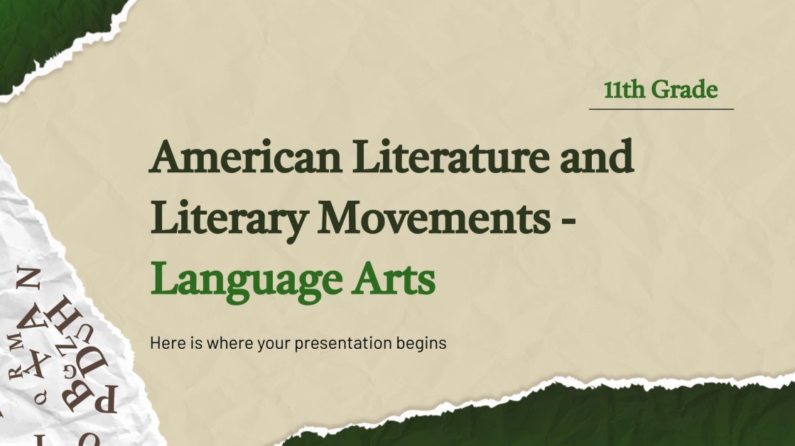 American Literature and Literary Movements - Language Arts