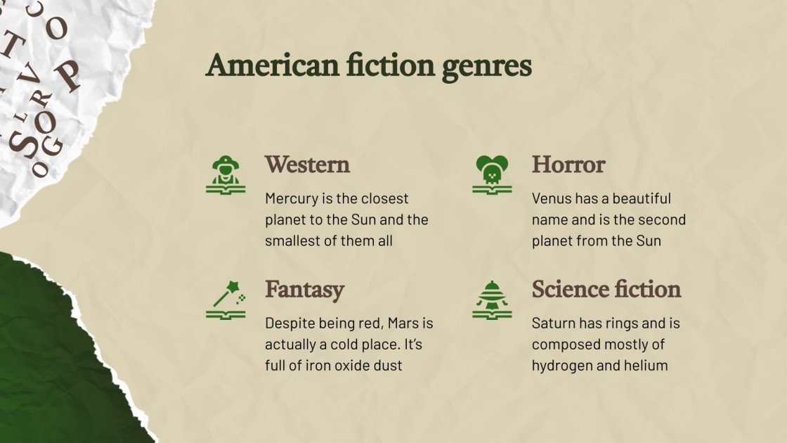 American Literature and Literary Movements - Language Arts