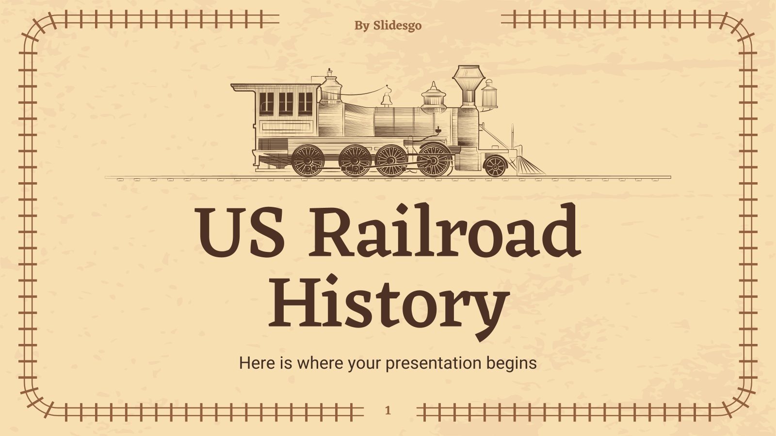US Railroad History | Google Slides & PowerPoint