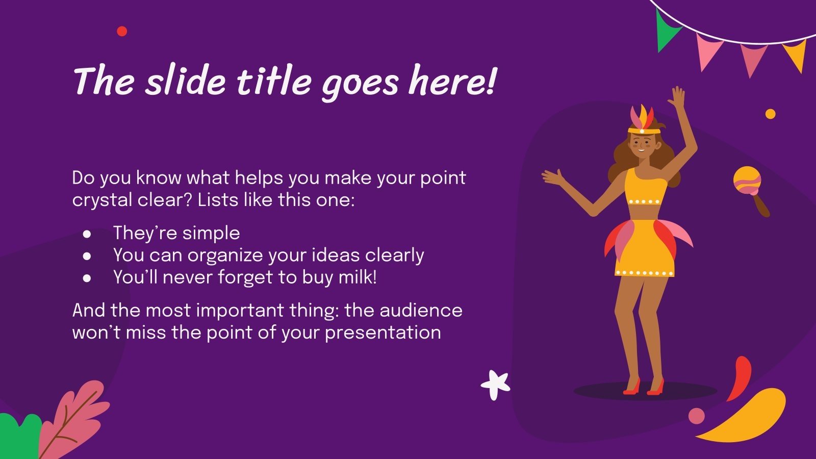 Happy Costumes Party! | Google Slides & PowerPoint