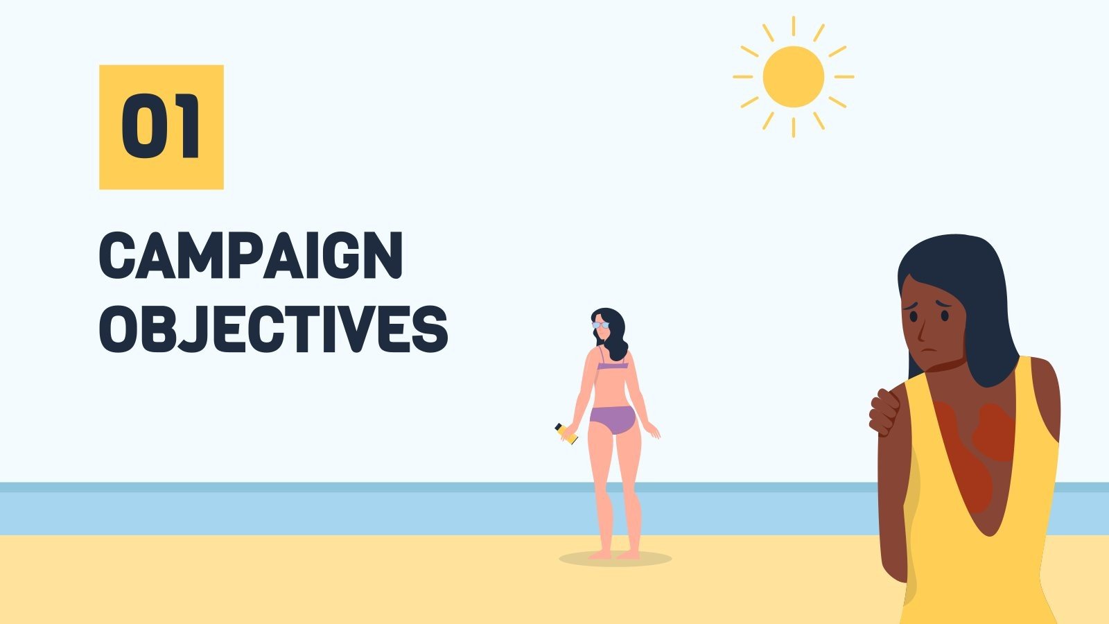 Sun Protection Campaign | Google Slides & PPT