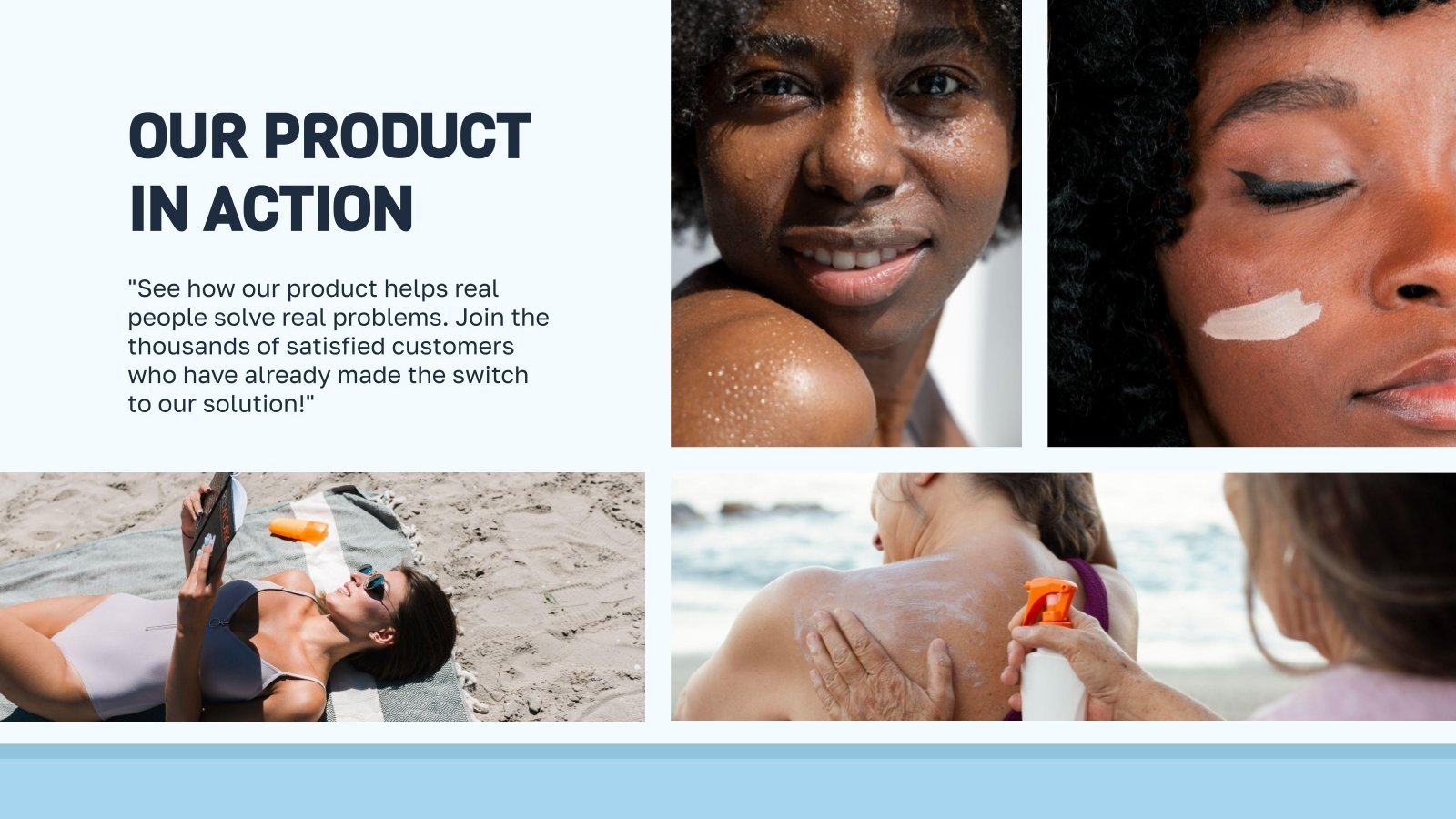 Sun Protection Campaign | Google Slides & PPT
