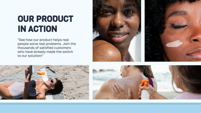 Sun Protection Campaign | Google Slides & PPT