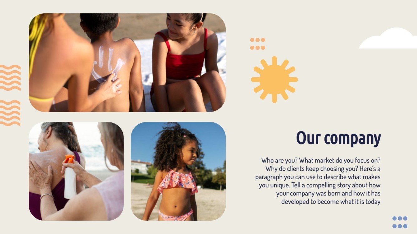 Sunscreen Marketing Plan | Google Slides & PPT