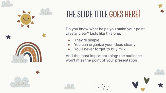 Boho Rainbow About Me Slideshow | Google Slides & PPT