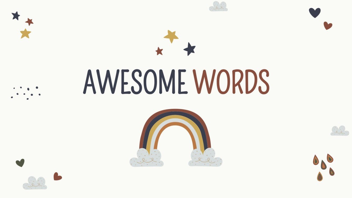 Boho Rainbow About Me Slideshow | Google Slides & PPT