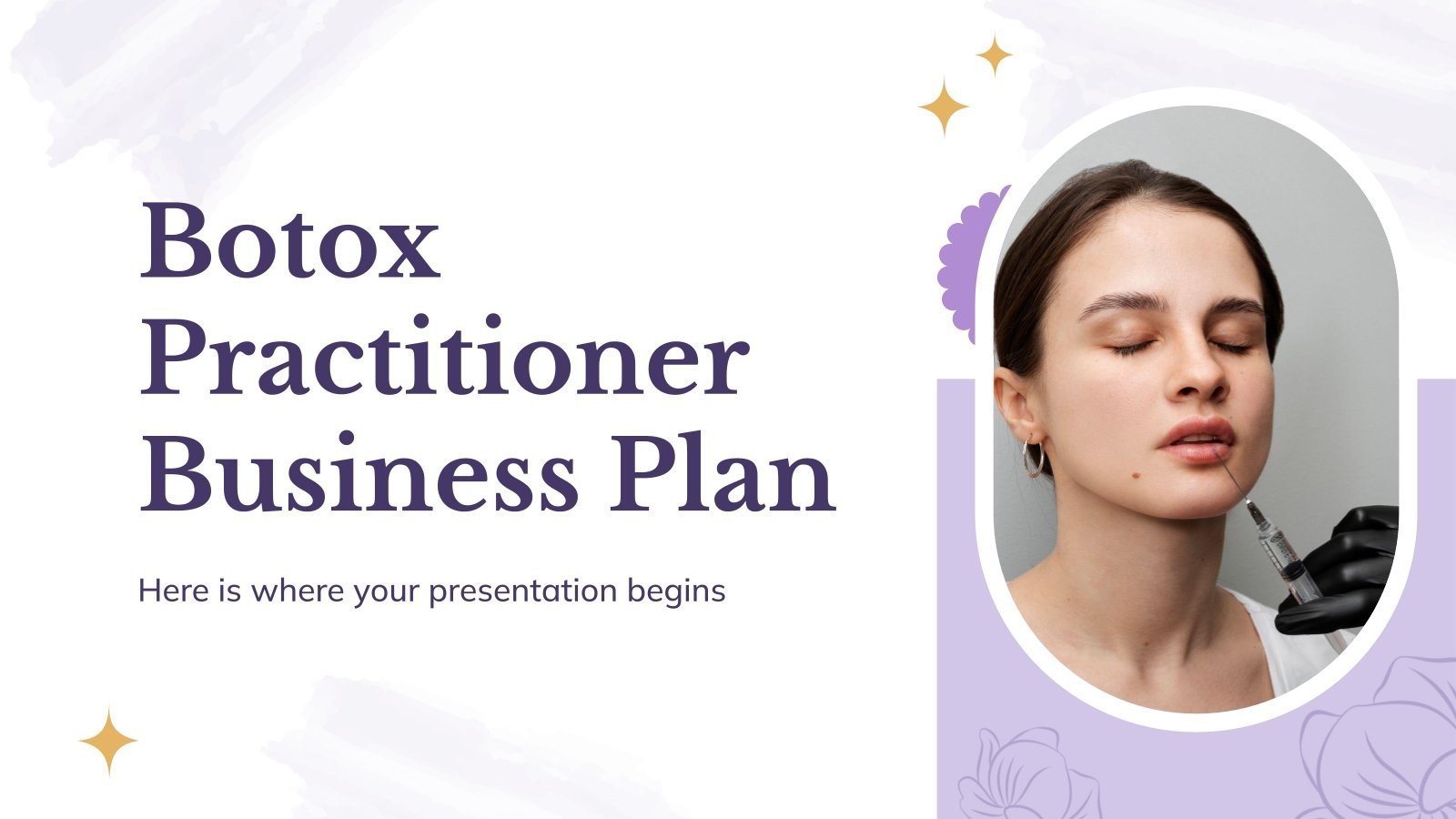 Botox Practitioner Business Plan | Google Slides & PPT