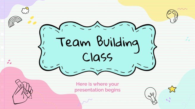 Team Building Class for Elementary | Google Slides & PPT