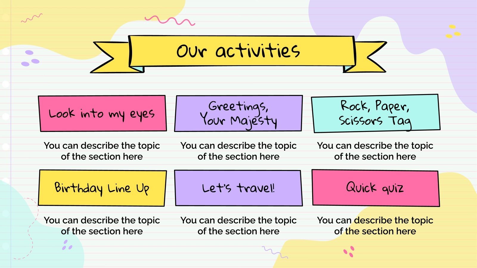 Team Building Class for Elementary | Google Slides & PPT