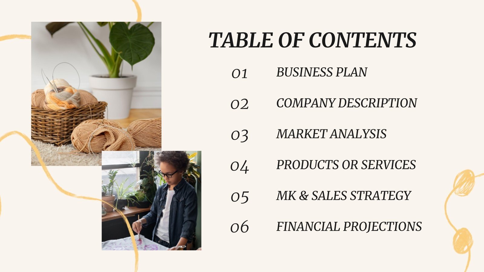 Handicraft Business Plan | Google Slides & PowerPoint