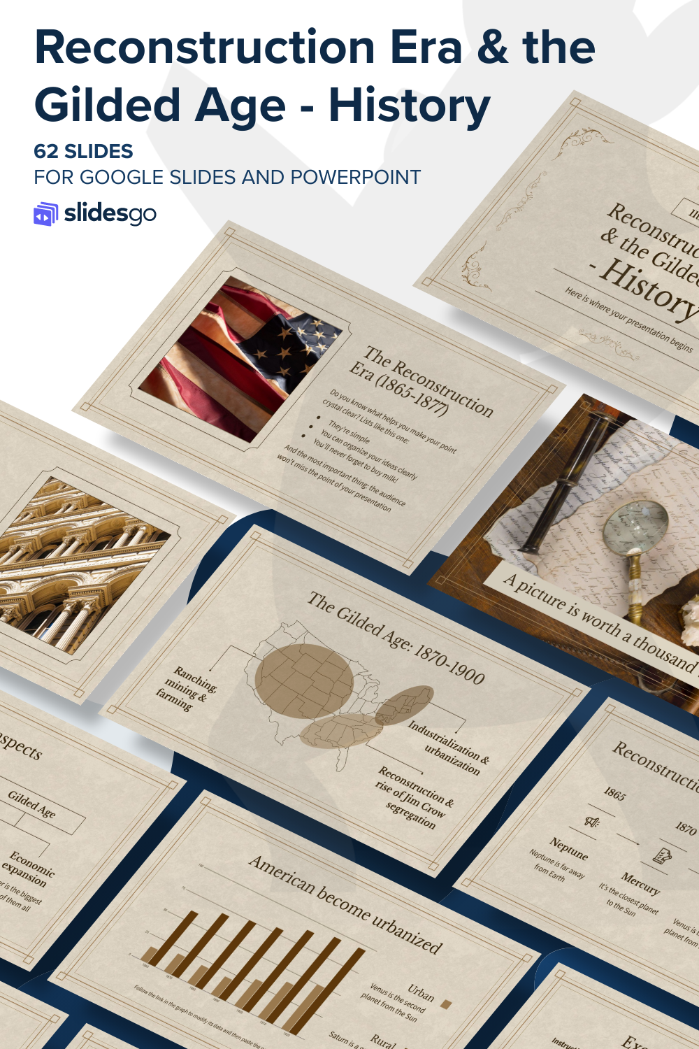 Reconstruction Era and the Gilded Age - History - 11th Grade