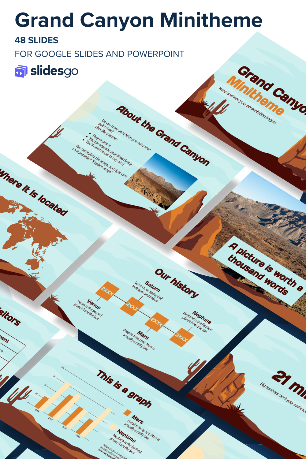 Grand Canyon Minitheme | Google Slides & PPT