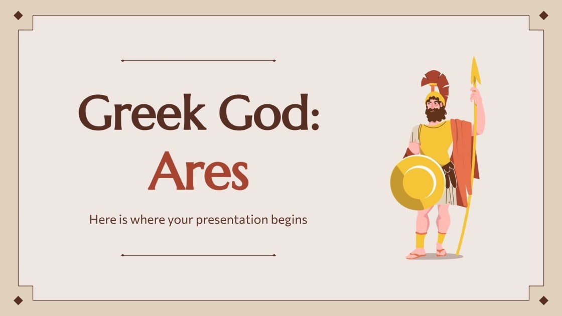 Greek God: Ares | Google Slides & PowerPoint