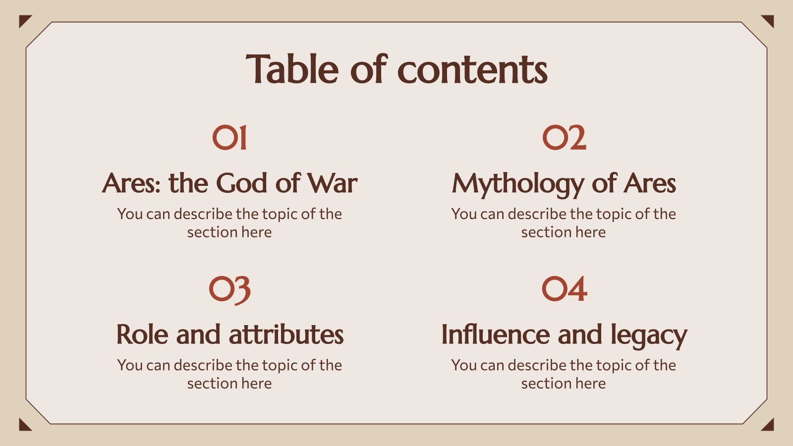 Greek God: Ares | Google Slides & PowerPoint
