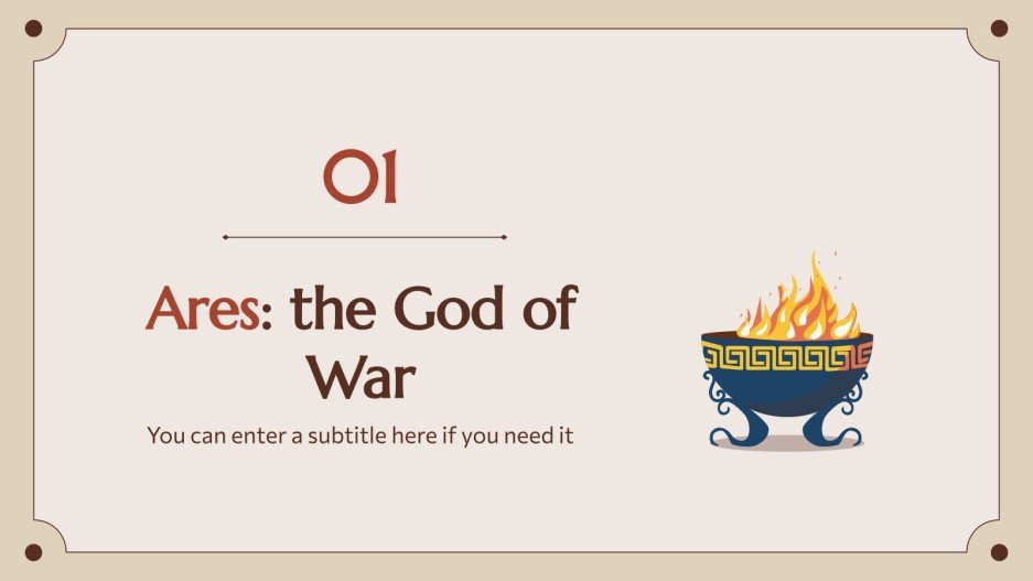 Greek God: Ares | Google Slides & PowerPoint