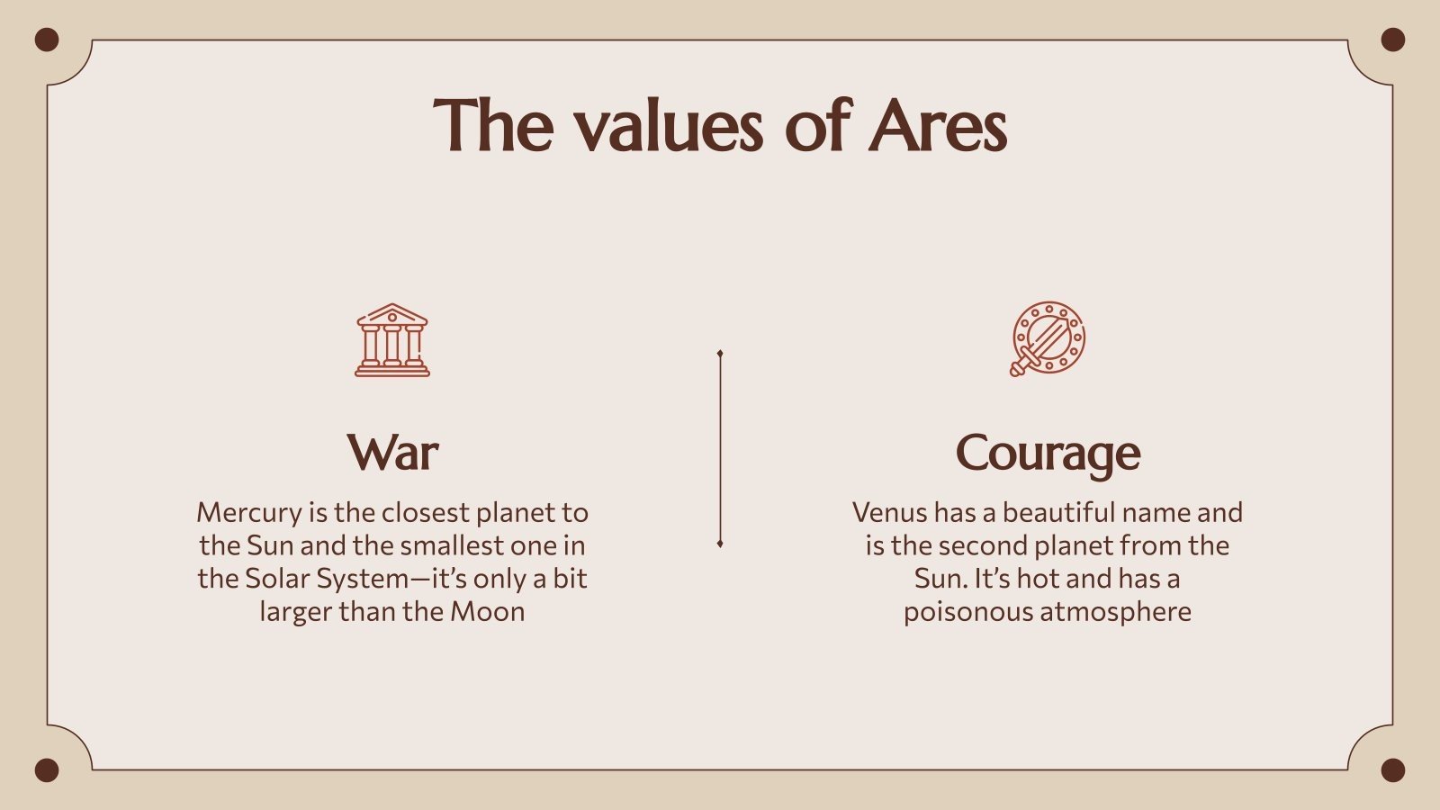 Greek God: Ares | Google Slides & PowerPoint