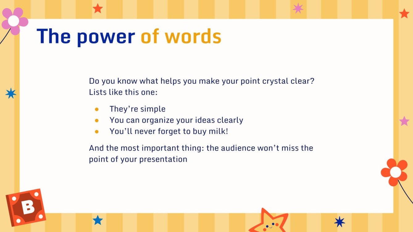 Oral Language Development - Pre-K | Google Slides & PPT